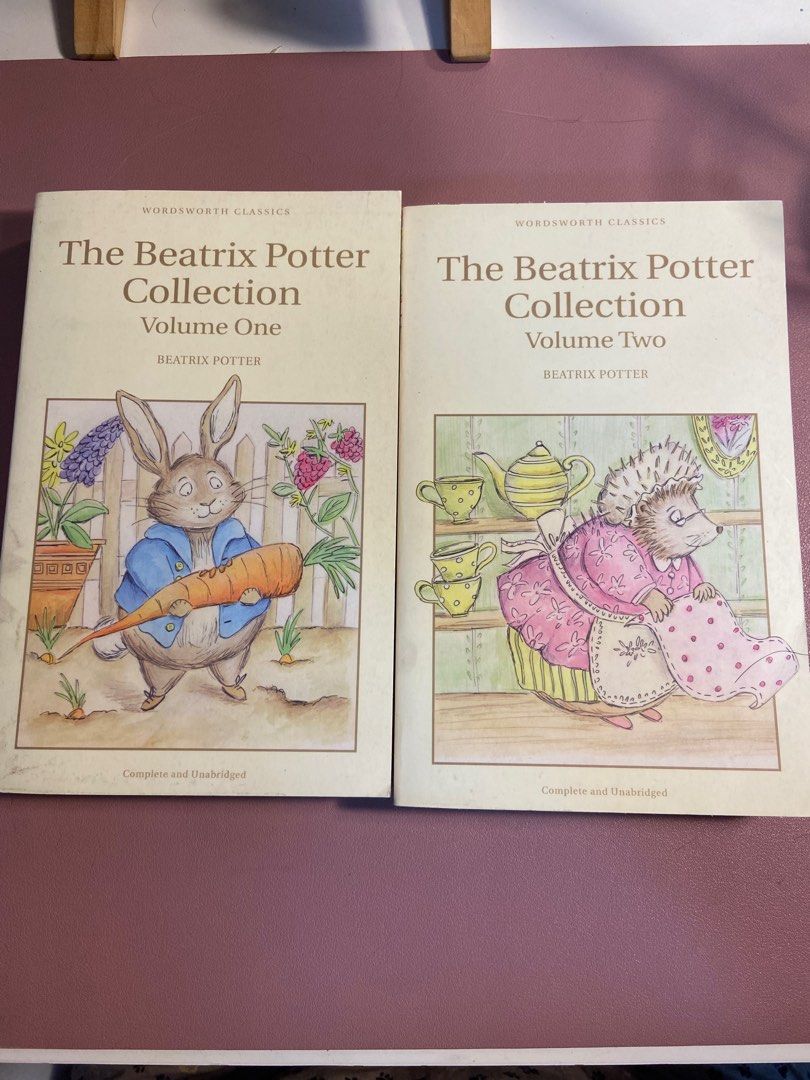 Beatrix Potter collection volumes one and two, Hobbies & Toys, Books ...