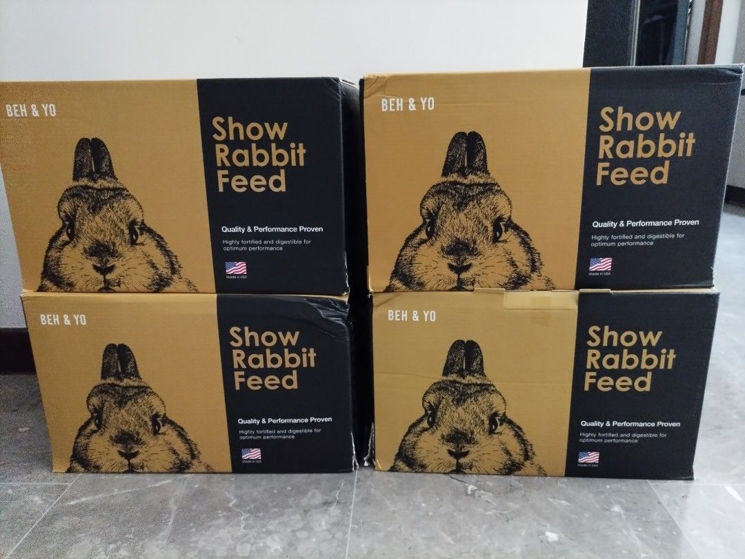 Beh & Yo - Show Rabbit Feed pellets, Pet Supplies, Pet Food on Carousell