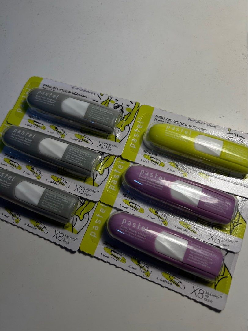 BKK Bangkok Thailand | Pastel Brand Inhaler, Beauty & Personal Care ...