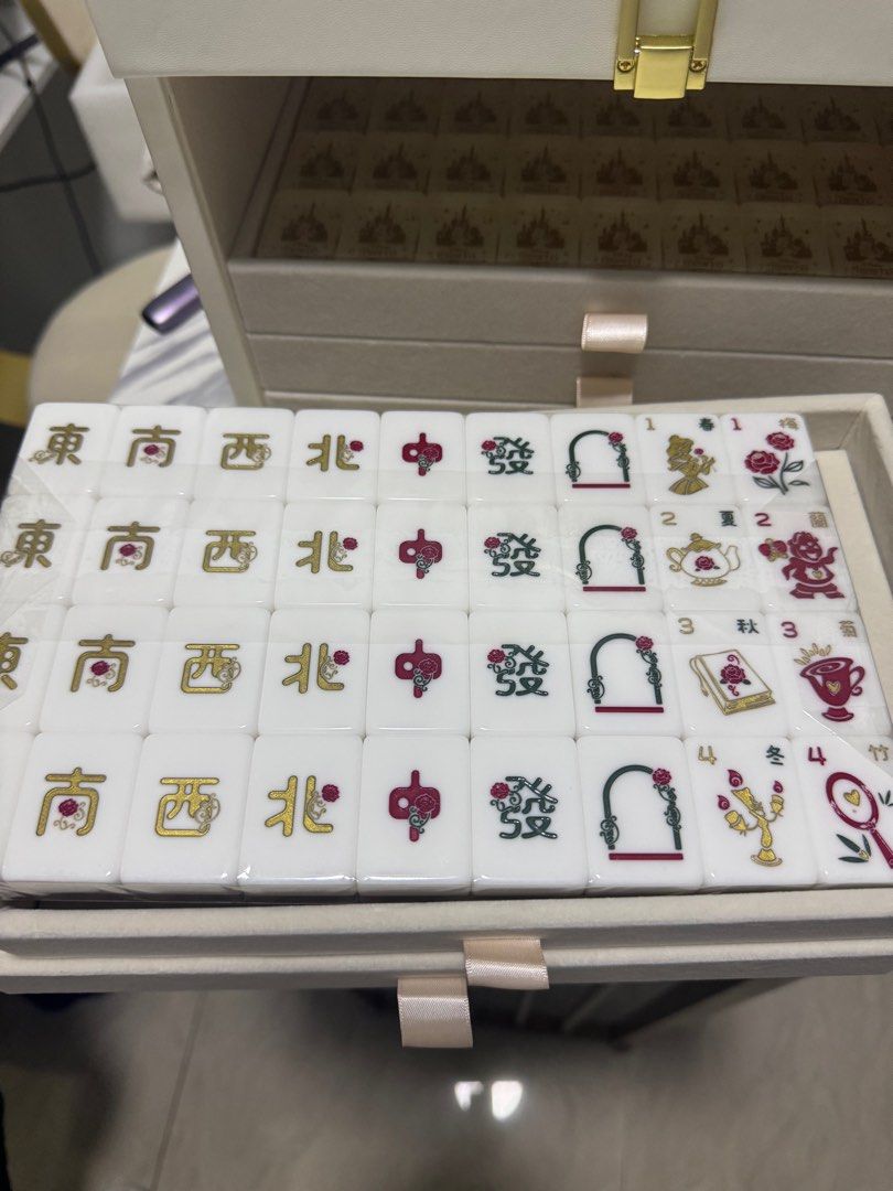 BNIB limited Ed Disney Mahjong NTUC, Hobbies & Toys, Toys & Games on ...