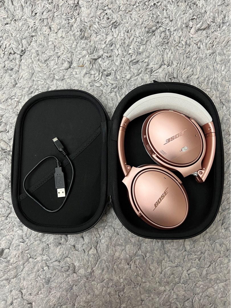 Bose QuietComfort 35 II Rose Gold Limited Edition, Audio, Headphones ...