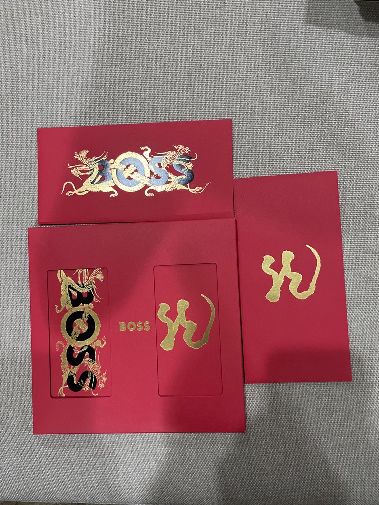 BOSS 2024 red packet, Hobbies & Toys, Stationery & Craft, Other ...