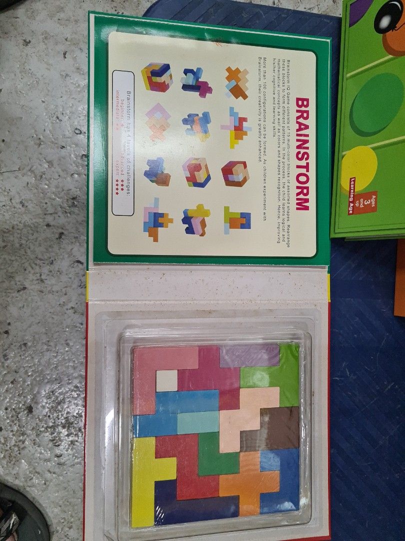 Brainstorming blocks, Hobbies & Toys, Toys & Games on Carousell