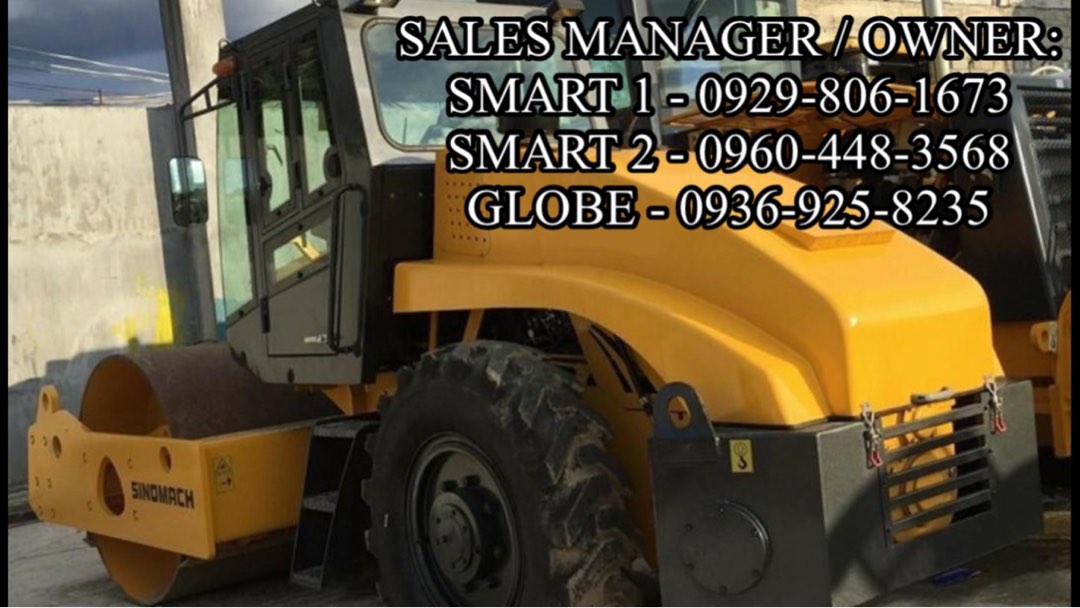 Brand new 10 tons GYS10J SINOMACH Single Drum Vibratory Road Roller Pizon and more brandnew ...