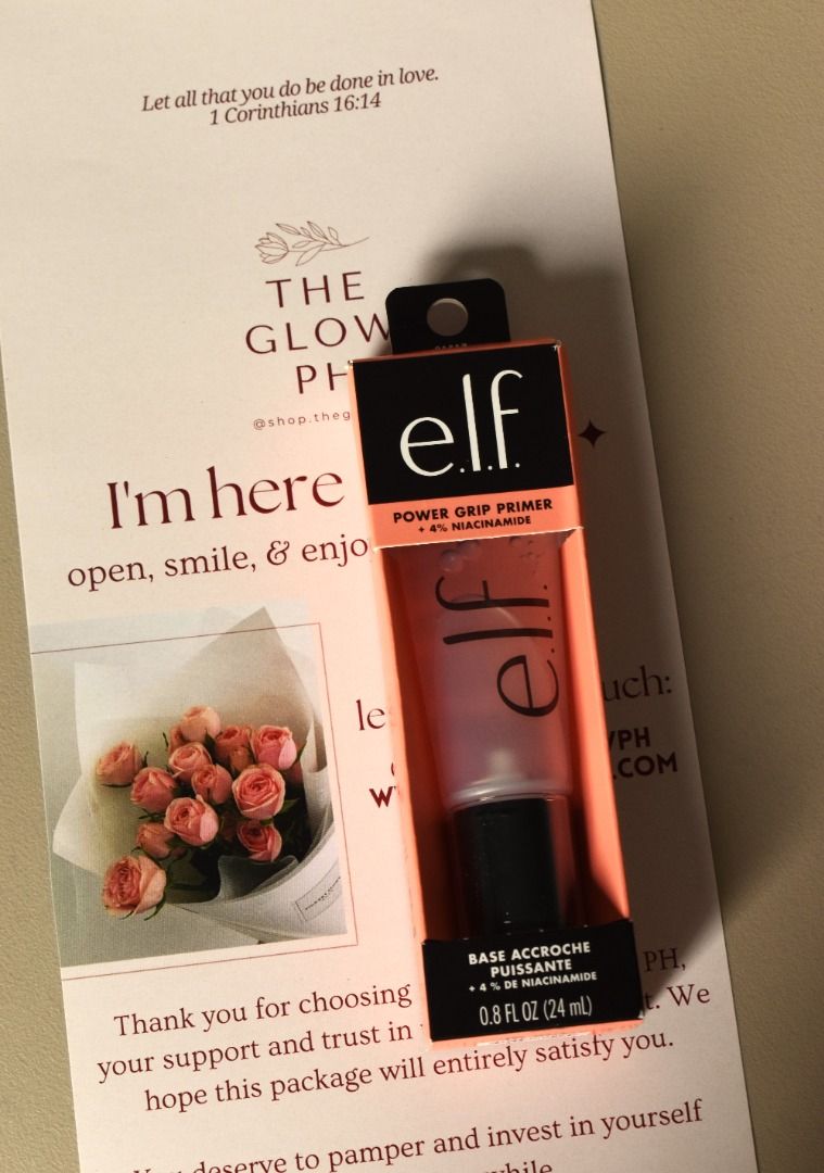 Brand New Elf Cosmetics Power Grip Primer 4 Niacinamide 24ml The