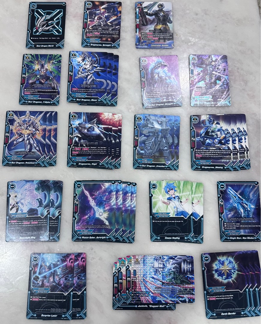 buddyfight neodragon cards, Hobbies & Toys, Toys & Games on Carousell