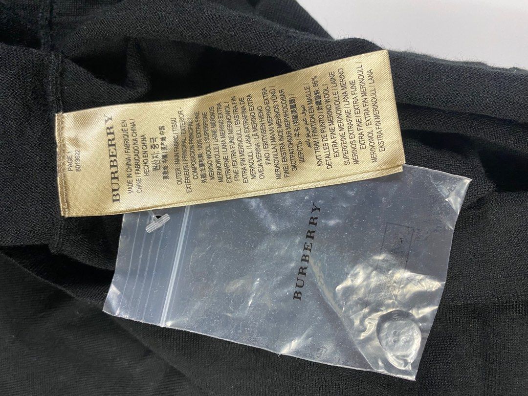 Burberry Uniform Polo Longsleeve, Men's Fashion, Coats, Jackets and ...