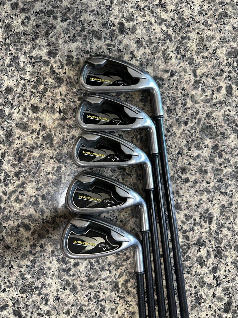 Callaway Warbird Iron Golf Club Set, Sports Equipment, Sports & Games, Golf on Carousell