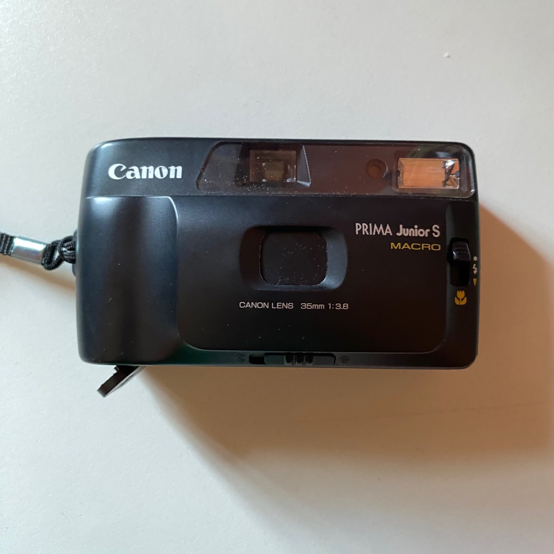Canon Film Camera Prima Junior, Photography, Cameras on Carousell
