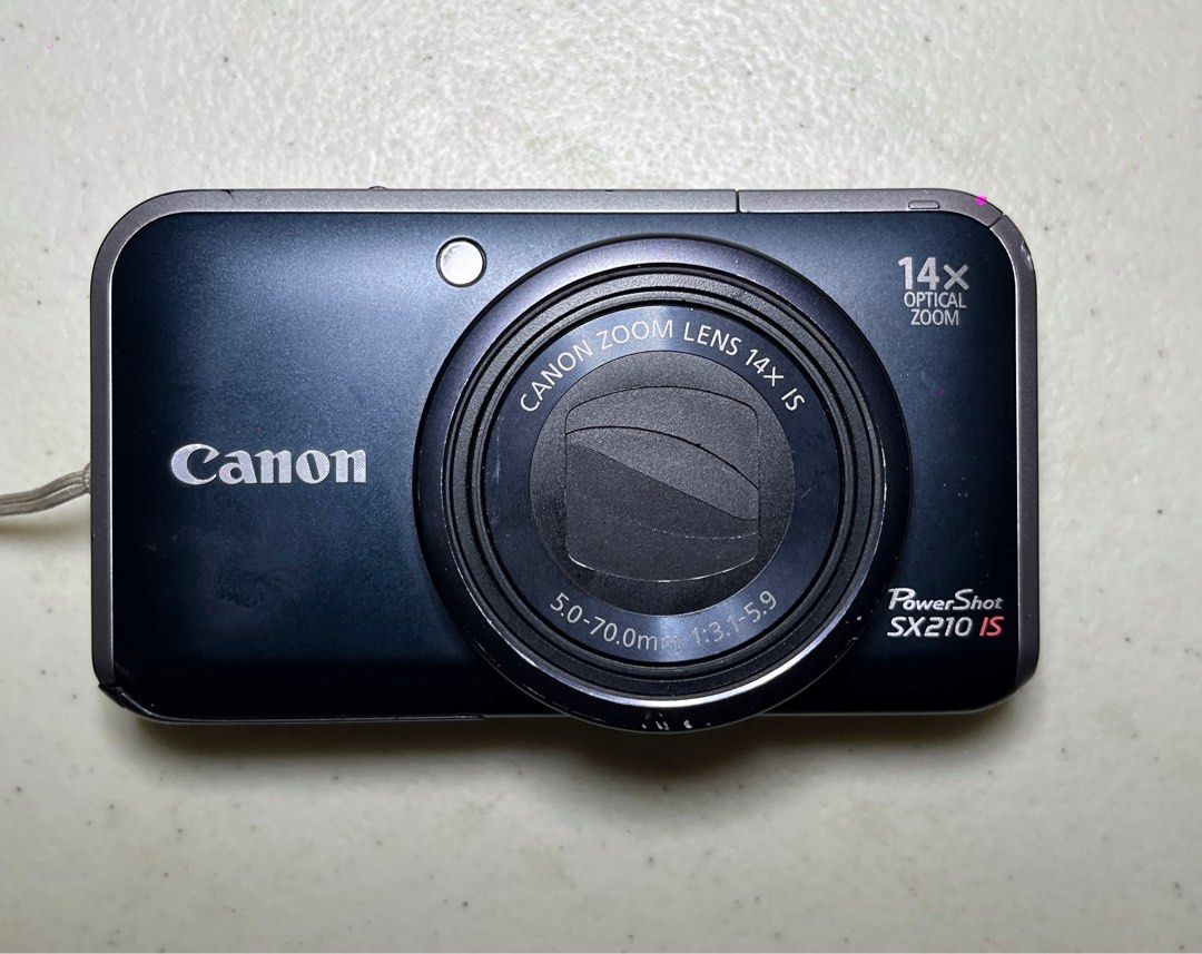 Canon Powershot SX210 IS, Photography, Cameras on Carousell