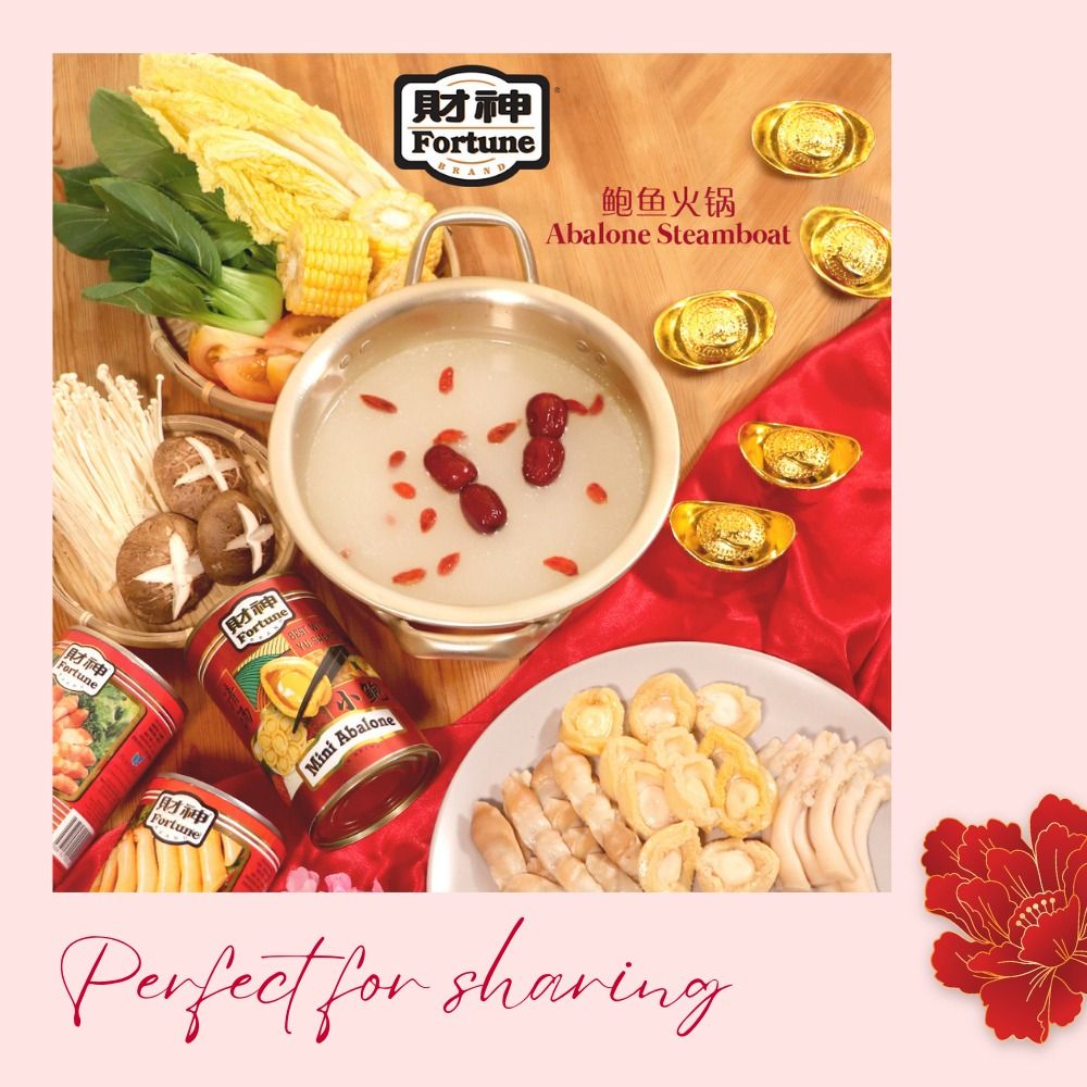 [Carton Deal] Fortune Mini Abalone 425g (20P, DW: 180g) x 24 cans, Food ...