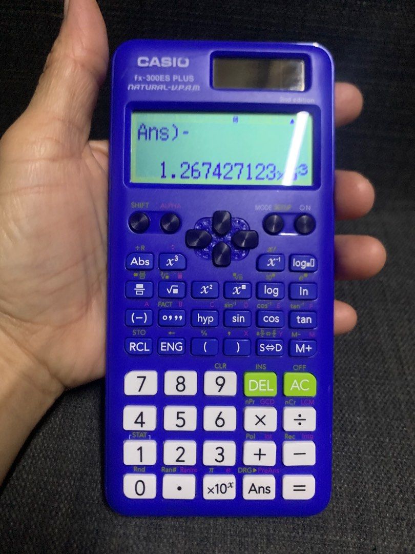Casio Fx -300es plus, Computers & Tech, Office & Business Technology on Carousell