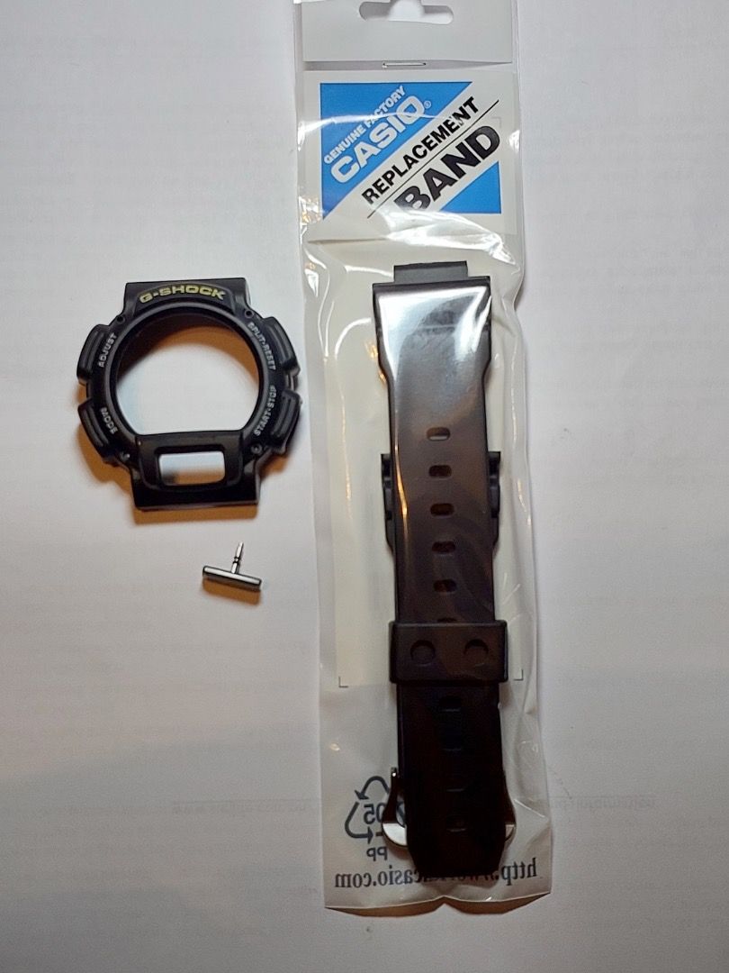 Casio G-Shock Genuine DW-9052-1 Band/Strap, Bezel and Button Brand New ...