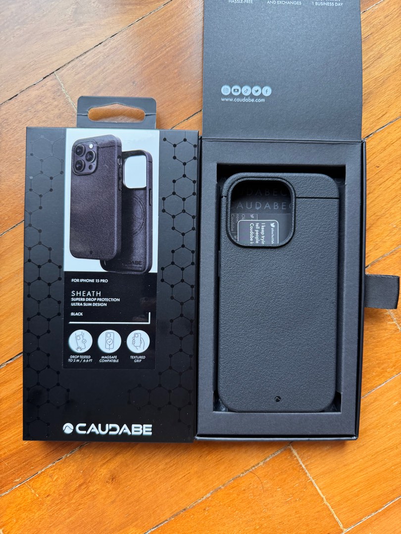 Caudabe Sheath for iPhone 15 Pro, Mobile Phones & Gadgets, Mobile ...