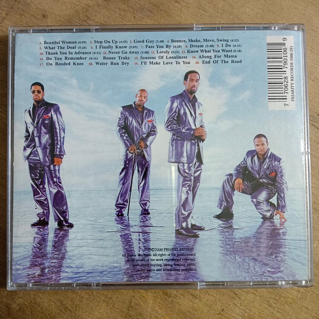 CD Boyz II Men Nathan Michael Shawn Wanya SPECIAL EDITION, Hobbies ...