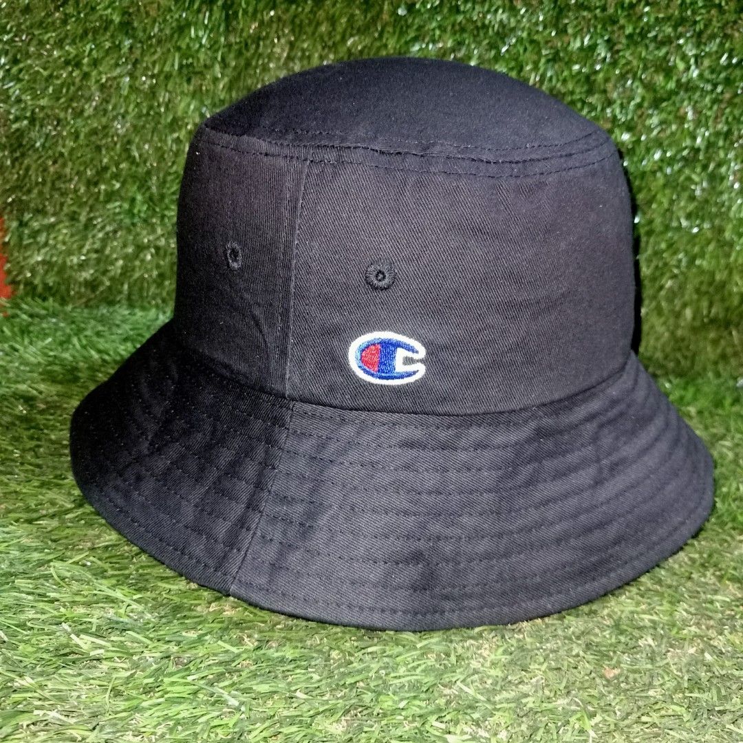 Champion bucket hat, Men's Fashion, Watches & Accessories, Caps & Hats ...