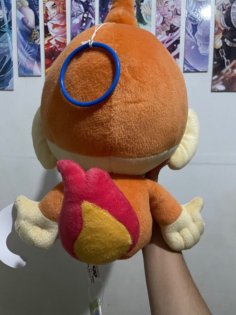 Chimchar (Pokemon Plush), Hobbies & Toys, Toys & Games on Carousell