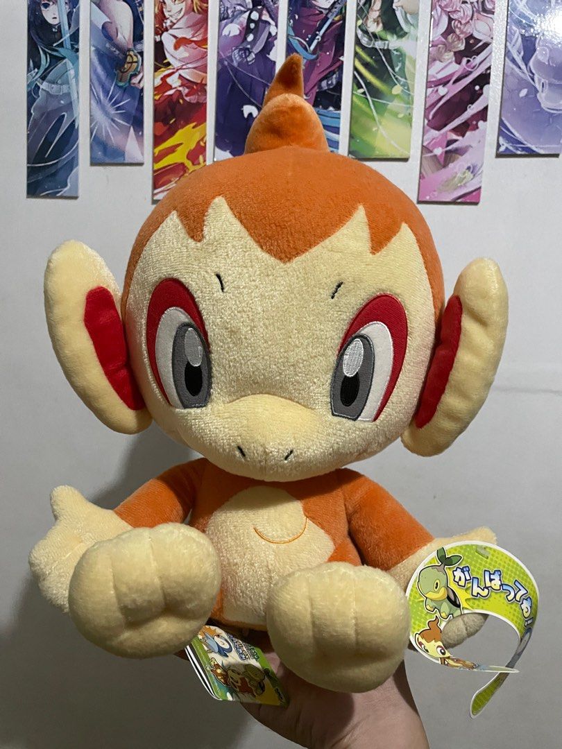 Chimchar (Pokemon Plush), Hobbies & Toys, Toys & Games on Carousell
