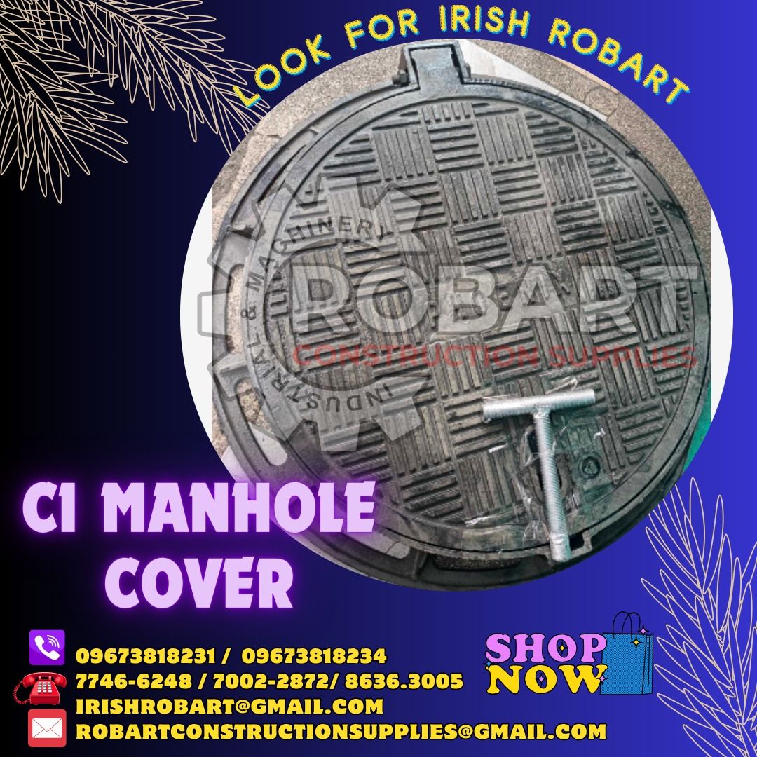 CI Manhole Cover, Commercial & Industrial, Construction Tools ...
