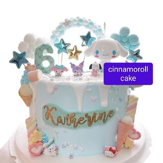 Sanrio Cinnamoroll cake, Food & Drinks, Homemade Bakes on Carousell