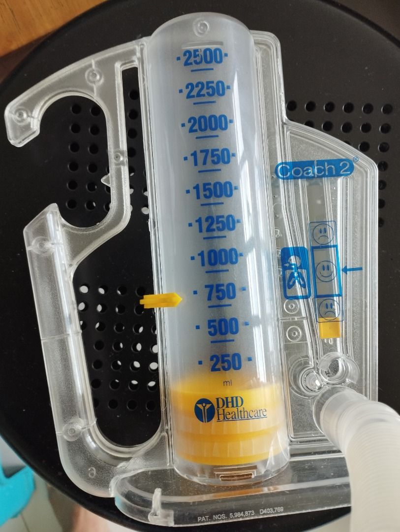 Coach2 Incentive Spirometer, Health & Nutrition, Medical Supplies ...