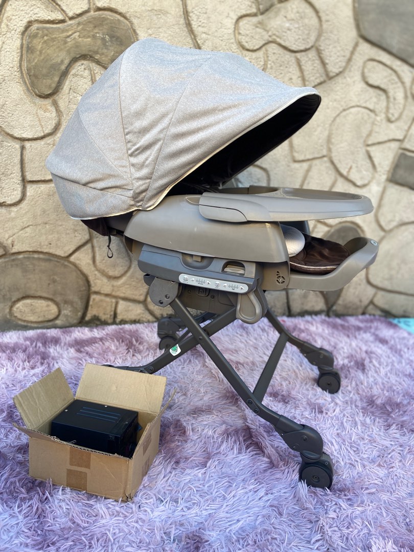 Combi Bedi Auto Swing Bed and Highchair, Babies & Kids, Baby Nursery ...