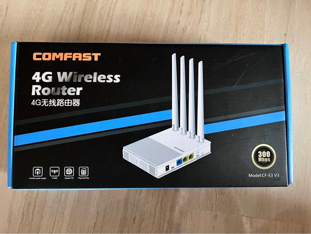 Comfast 4G router, Computers & Tech, Parts & Accessories, Networking on ...