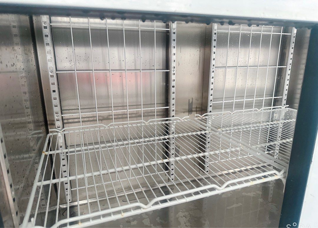 Commercial Berjaya Upright 4 doors Freezer with wheels, TV & Home ...