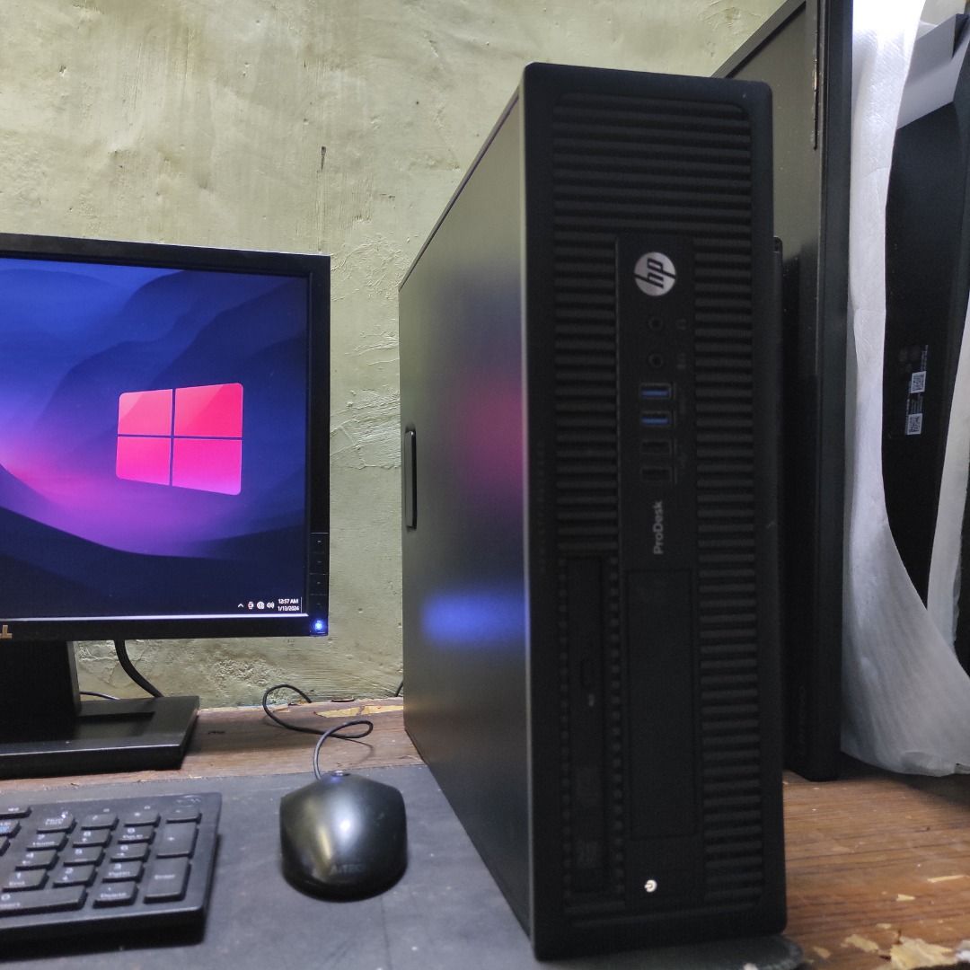 COMPUTER SET:INTEL CORE I5 4570/HD Graphics 4600/8GB RAM/500GB HDD/19 ...