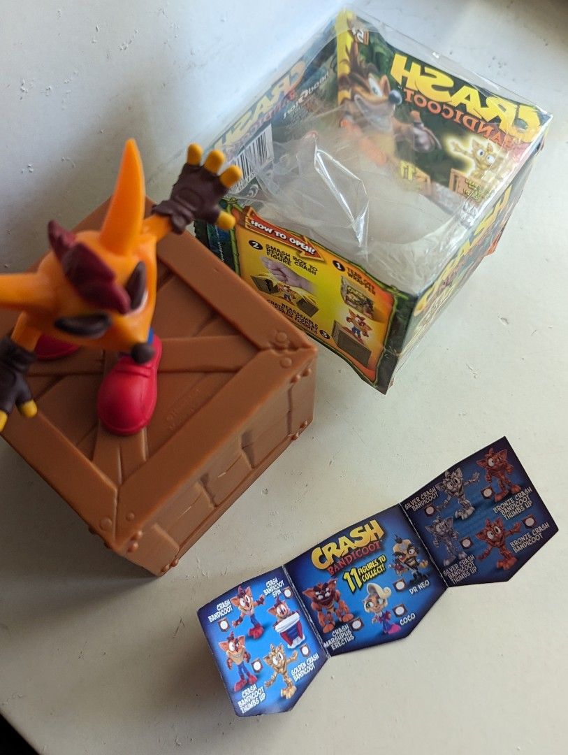 Crash Bandicoot Smash Surprise Box Blind Box Mystery Box, Hobbies ...