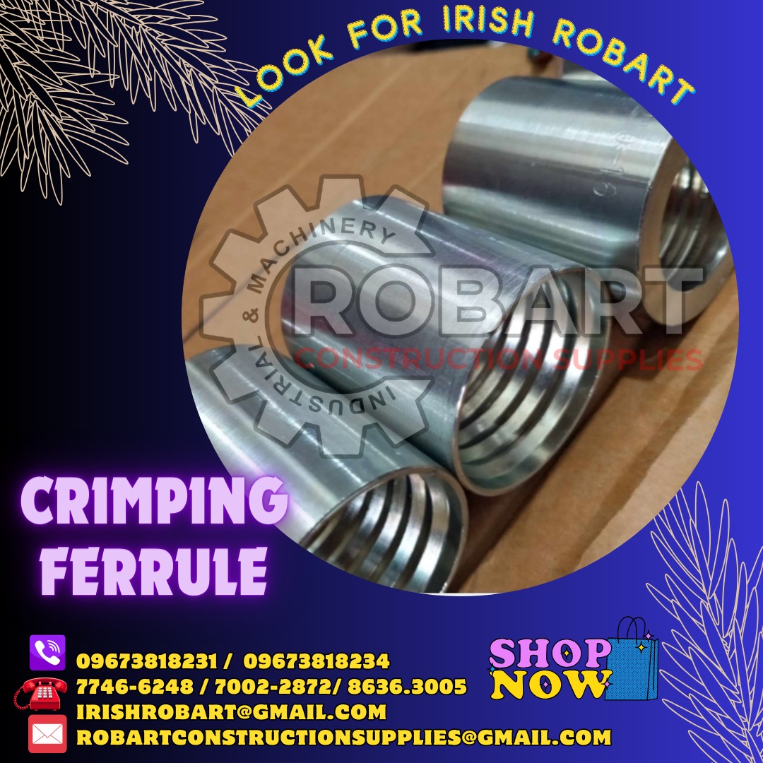 Crimping ferrule, Commercial & Industrial, Construction Tools & Equipment on Carousell