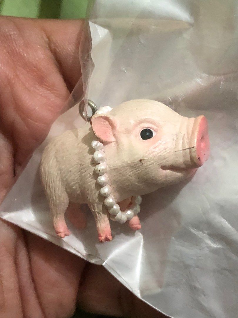 Cute fancy pig vinyl charm figure, Hobbies & Toys, Toys & Games on ...