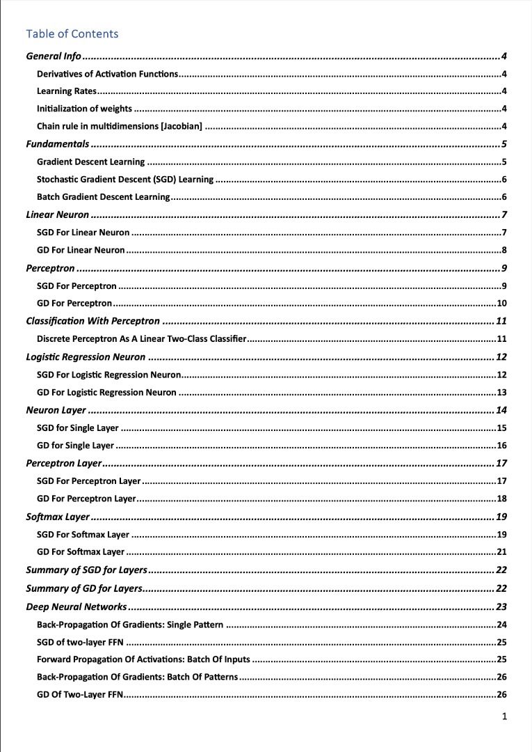CZ4042 Neural Network and Deep Learning Complete Notes (from lecture ...