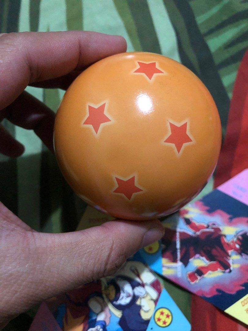 DBZ tin can and triangular cards, Hobbies & Toys, Toys & Games on Carousell