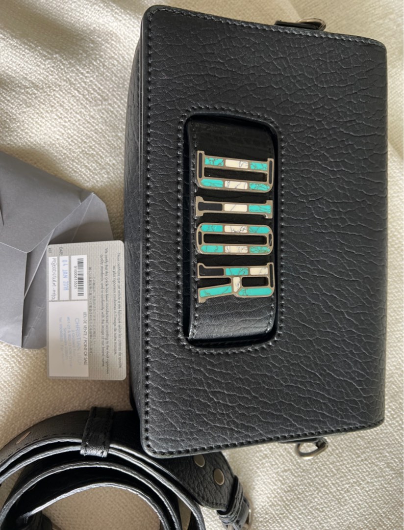 Dio(R)evolution flap bag canyon grained lamb skin, Luxury, Bags ...