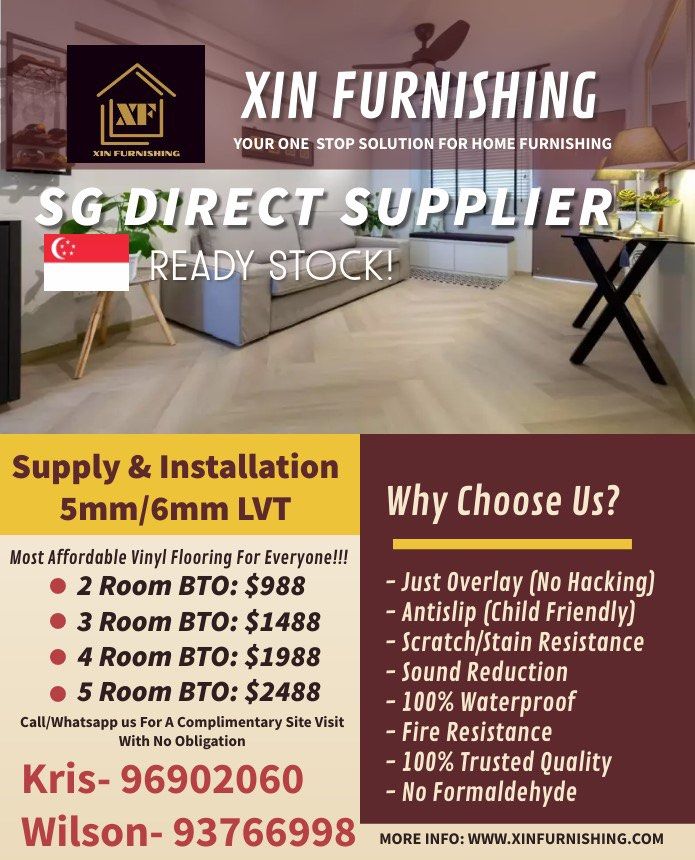 Preferred Merchant by Carousell/Most affordable LVT vinyl/Ambassador Mr ...