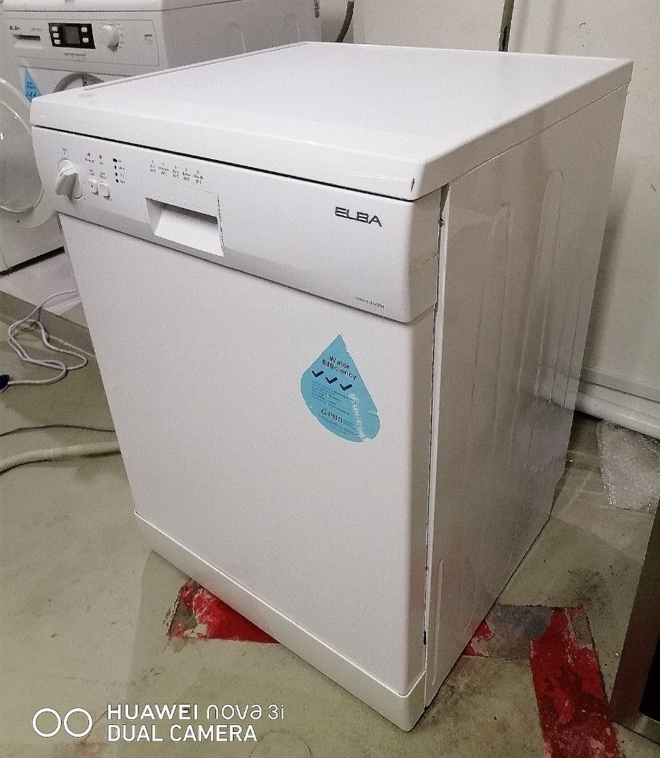 Dishwasher Elba EBDW 1351 AW, TV & Home Appliances, Kitchen Appliances ...
