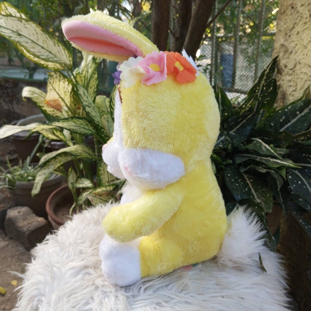 DISNEY Miss Bunny Yellow Thumper Rabbit Sega Plush Toy, Hobbies & Toys ...