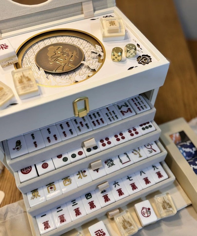 Disney Princess Mahjong set with music box, Hobbies & Toys, Toys ...