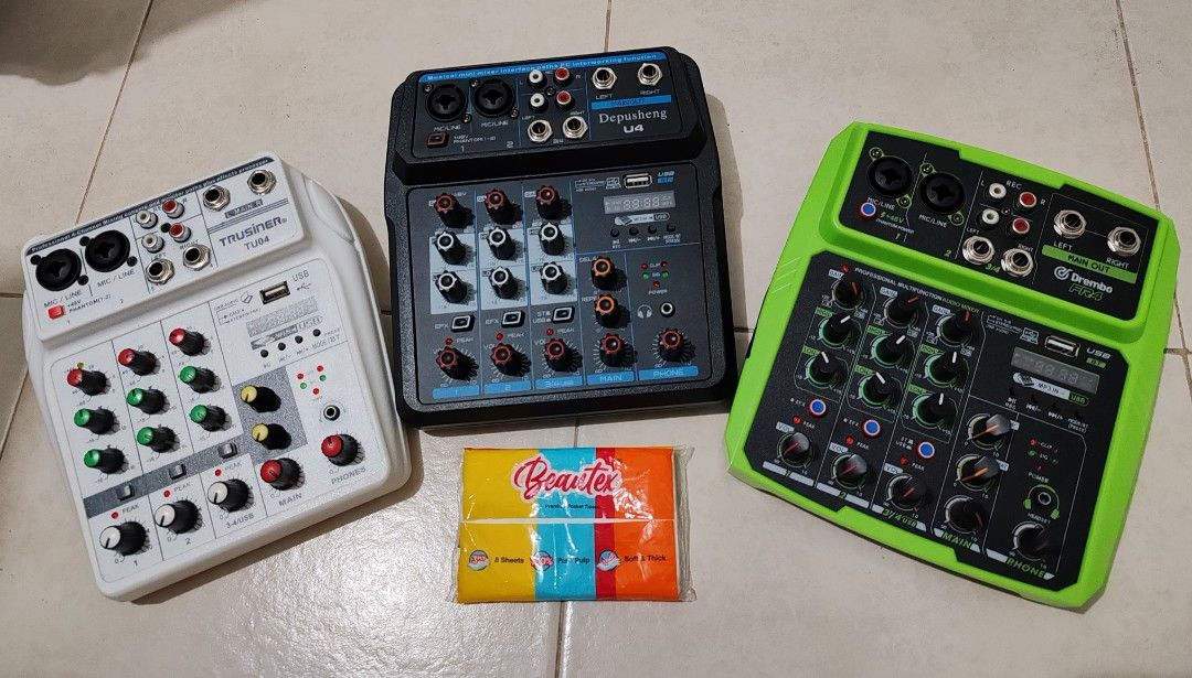 DJ mixer for sale. Portable. $80 each, Audio, Other Audio Equipment on ...