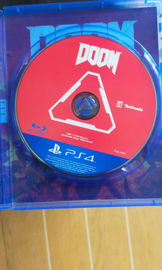 Doom 2016 and Doom Eternal PS4 R3, Video Gaming, Video Games ...