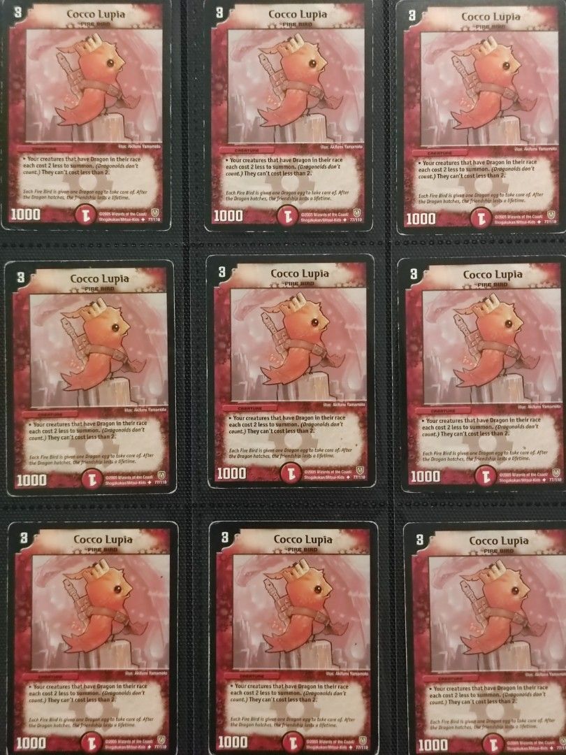 Duel Masters Cheap Staples: Coco Lupia, Kooc Pollon, Rikabu the ...