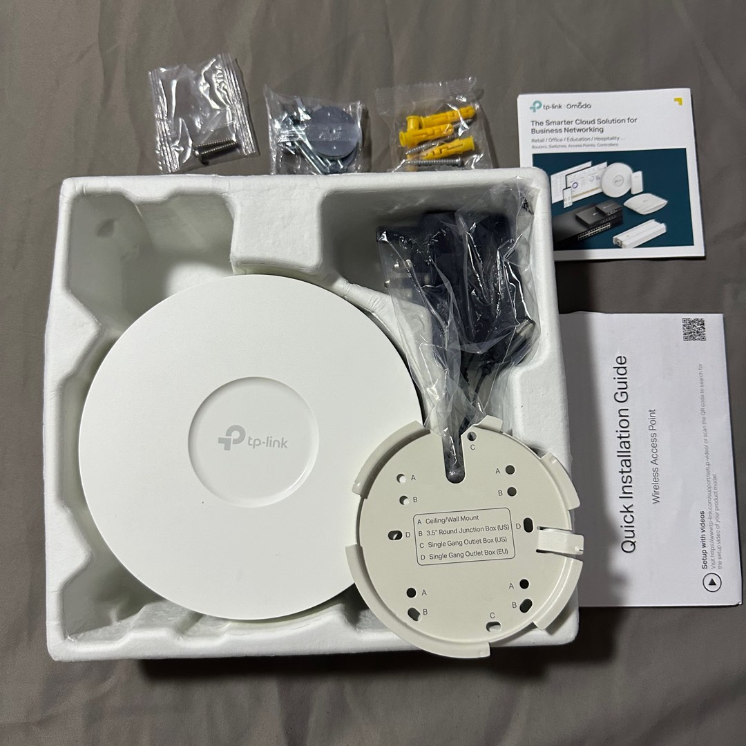 TP Link EAP650 AX3000 Ceiling Mount Dual Band WiFi 6 Access Point ...