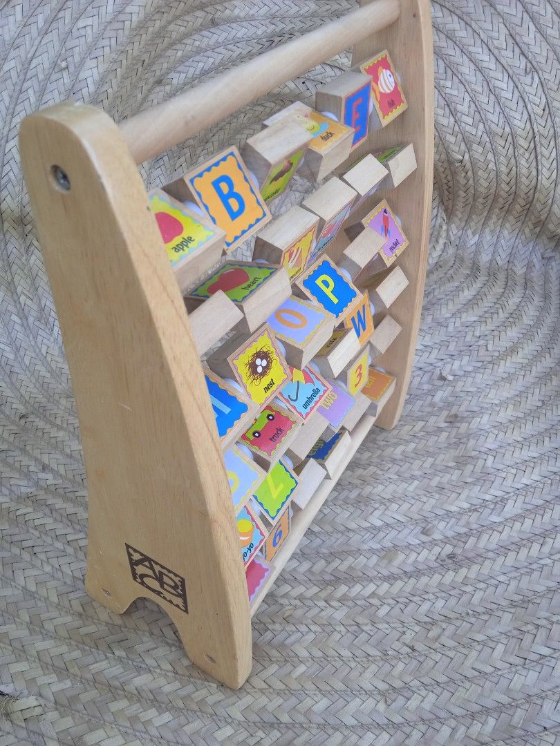 Educo Alphabet and Numbers Abacus, Hobbies & Toys, Toys & Games on ...