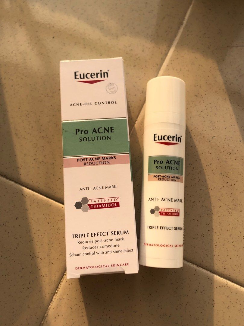 EUCERIN Triple Effect Serum Pro Acne Solution, Beauty & Personal Care ...