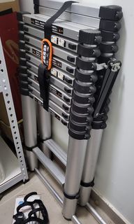 Extendable Telescopic Ladder 3.5 meter, Furniture & Home Living, Home ...