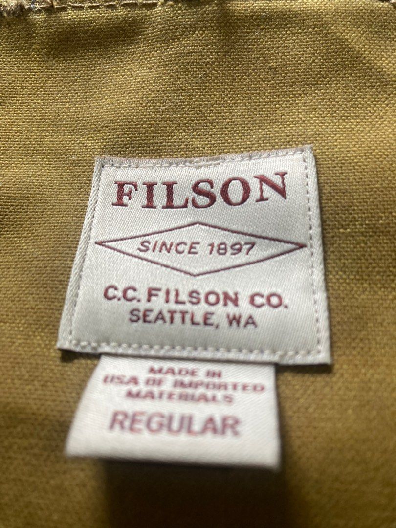 Filson Tin Cloth Game Bag, Men's Fashion, Bags, Belt bags, Clutches and ...