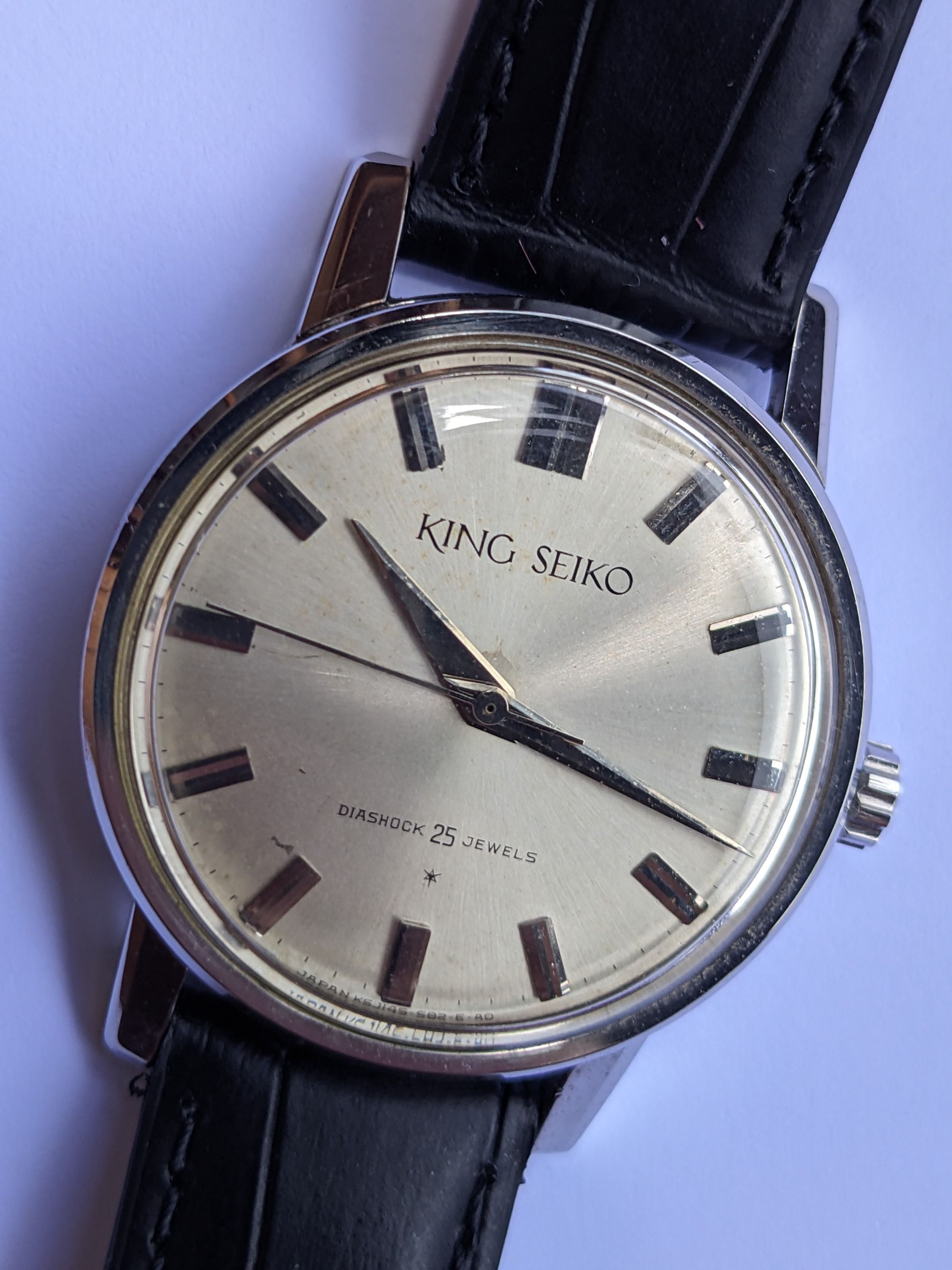 First King Seiko - Stainless Steel, Slim Handwind Movement, Luxury ...