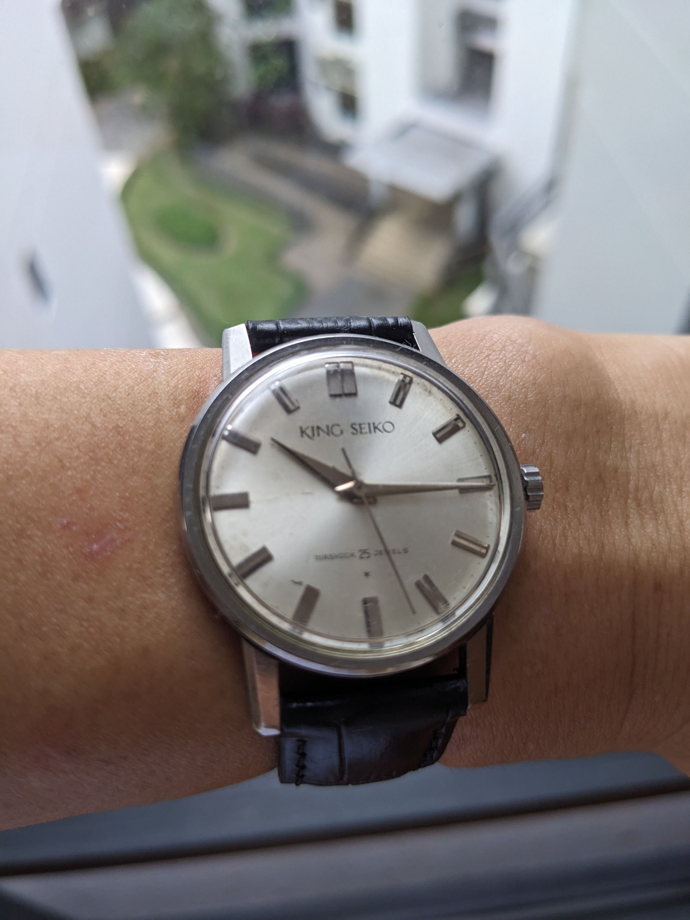First King Seiko - Stainless Steel, Slim Handwind Movement, Luxury ...