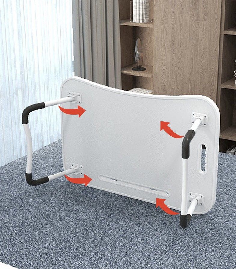 Foldable bed table 60*40cm, Furniture & Home Living, Furniture, Tables ...